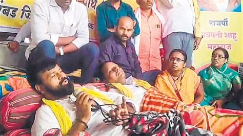 Obc Activist Laxman Hake Takes Spotlight In Jalna As Counter To Jarange