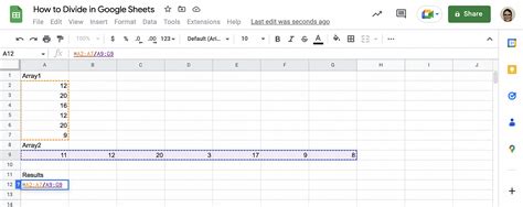 How To Divide In Google Sheets Easy Guide Layer Blog