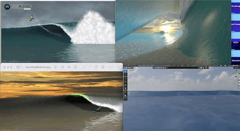 Need Advice On Creating Rolling Ocean Wave Simulation Particles And