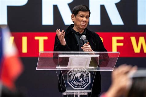 Philippine Ex Leader Duterte Is Being Flown To The Hague To Face