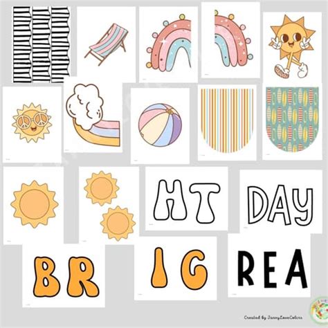 Here Comes The Sun Classroom Bulletin Board Kit Spring Door Decoration