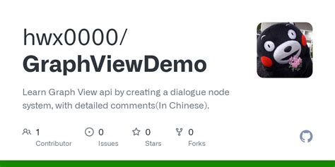 Github Hwx Graphviewdemo Learn Graph View Api By Creating A Dialogue Node System With