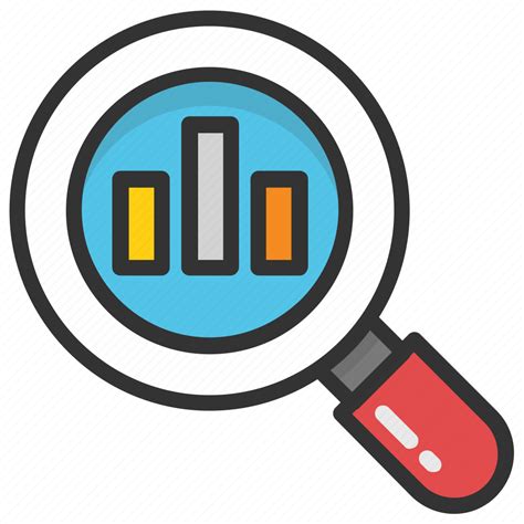 Chart Magnifying Data Analysis Economic Search Graphical Analysis