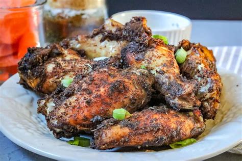 Jamaican Jerk Chicken Wings Savory Thoughts