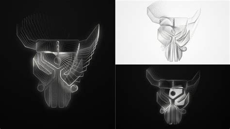 Elegant Wireframe Logo Intro Download