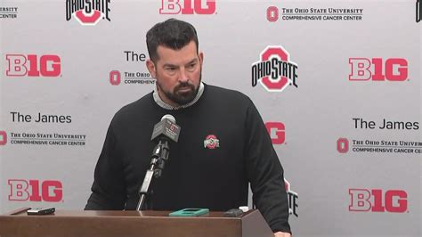 Ohio State Coaches Players Discuss Notre Dame Matchup