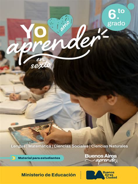 Yo Amo Aprender 6to Grado Pdf Cueva Educación Primaria