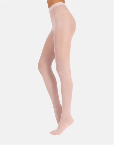 Calzitaly Dance Tights Light Ballet Pink Opaque Tights Tights Dept