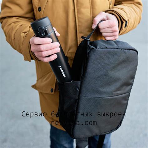 Выкройка рюкзак/сумка однолямочник из ткани Neosling bag 2 от Neovima
