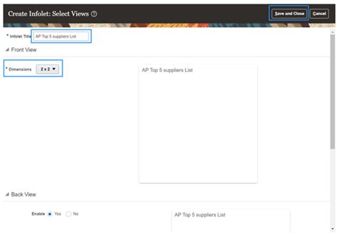 Unlocking Insights Creating Infolets With Reports And Analytics In Oracle Fusion Application