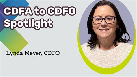 Cdfa To Cdf Spotlight Lynda Meyer Cdfo Sda