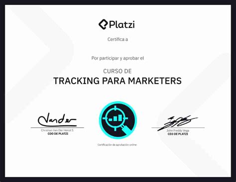 Curso De Tracking De Datos Para Marketers Platzi