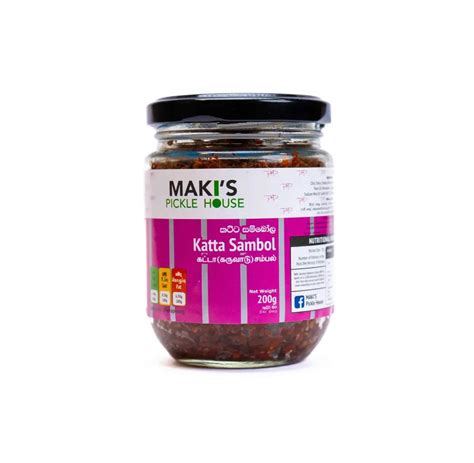 Katta Sambol Makis Pickle House