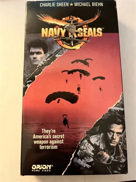 Navy Seals Vhs 1990 Charlie Sheen Michael Biehn Lewis Teague 1000