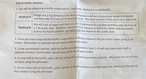 q3 determine the expected ph value of your buffer