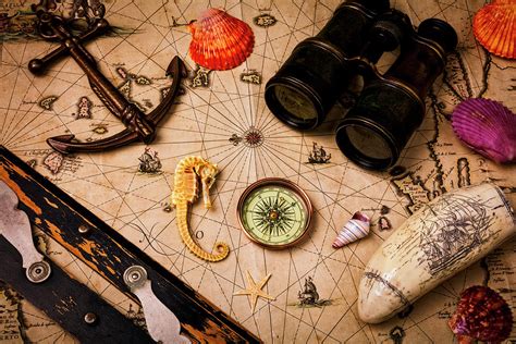 Seahorse Map By Garry Gay