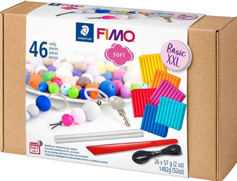 Комплект глина Staedtler Fimo Soft Basic Xxl 46 части Ozone Bg