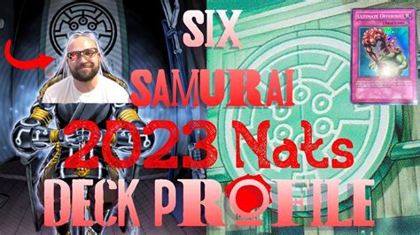 Six Samurai 2023 Nationals Edison Format Deck Profile YouTube
