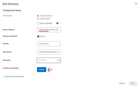 Powerprotect Data Manager Ldap Hostname Mismatch Error During 1919