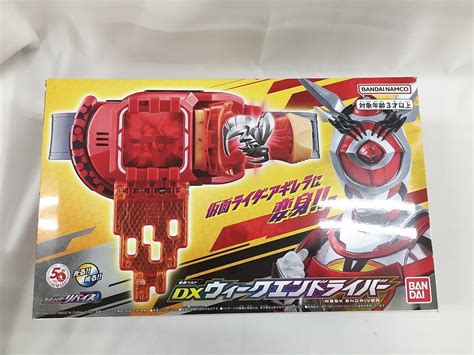 【目立った傷や汚れなし】【1円～】【美品】変身ベルト Dxウィークエンドライバー 「仮面ライダイーリバイス」 プレミアムバンダイ限定の落札情報