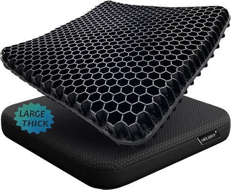 Amazon Helishy Gel Wheelchair Seat Cushion For Long Sitting Extra
