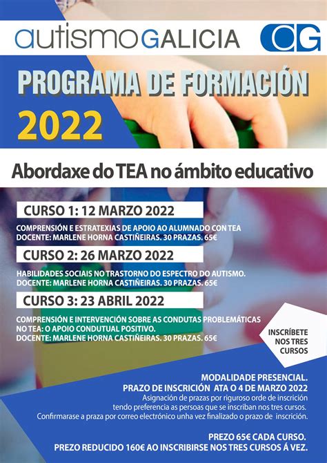 Fed Autismo Galicia On Twitter CICLO FORMATIVO ABORDAXE DO