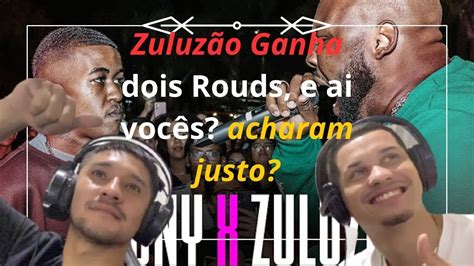 ZULUZÃO X JHONY PRIMEIRA FASE 323ª Batalha da Aldeia REACT IRMÃO