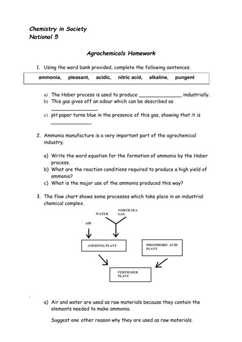 Haber Process Flow Chart A Visual Reference Of Charts Chart Master
