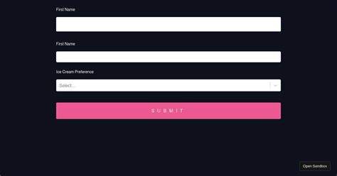 react hook form with ui library ts codesandbox
