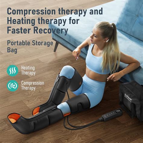 Buy Quinear Leg Massager 3 In 1 Foot Calf And Thigh Massager With Heat