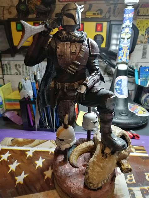 3d Printer The Mandalorian Classic Armor Din Djarin 3d Printing Star