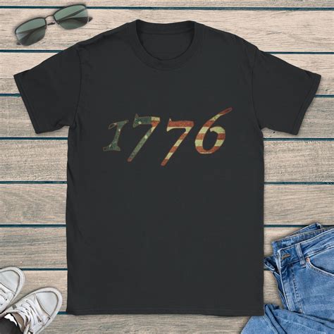 1776 Declaration Of Independence Us Flag Etsy
