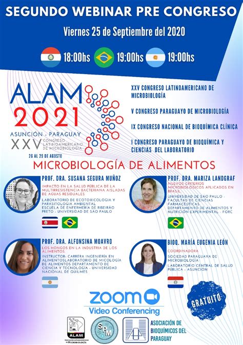 Webinars Pre Congreso Alam 2021 Alam Asociación Latinoamericana De