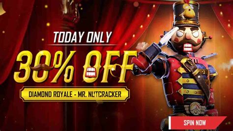 Free Fire Mr Nutcracker Bundle Is Now 30 Off In Diamond Royale All