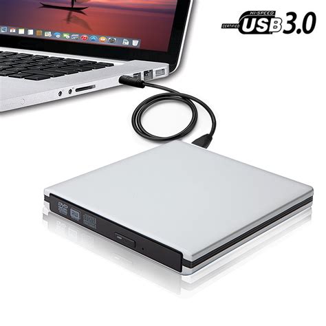 USB External DVD CD Drive Burner TENNBOO Portable CD DVD RW Burner Writer Player Compatible