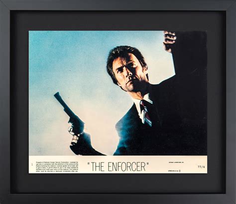 The Enforcer 1976 Rare Poster By Original Film Stills King And Mcgaw
