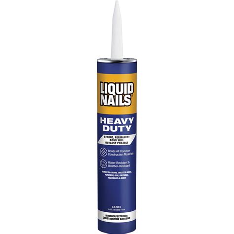 Liquid Nails Heavy Duty Construction Adhesive Ln903 10 Oz For Sale