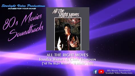 All The Right Moves Movie 1983