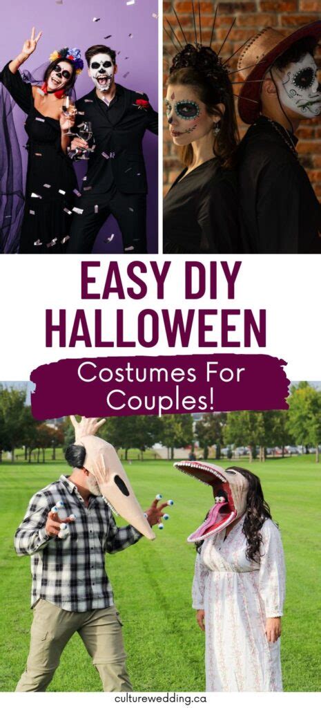35 Cute And Easy Diy Halloween Couple Costumes For 2024