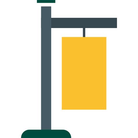 Street Sign Generic Flat Icon