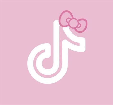 Hello Kitty Tik Tok Icon Imprimibles Lettering Diseño De Iconos De