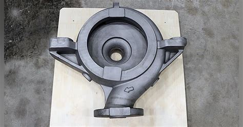 Randd Center Pours Largest Ceramic Shell Ti Casting Foundry Management
