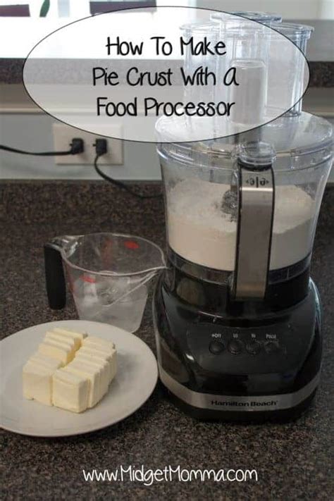 How To Make Pie Crust With A Food Processer