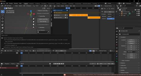 Frame Range Python Script Error In Blender Adobe Product Community