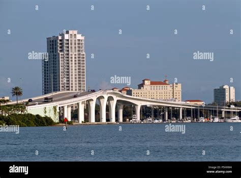 Clearwater Florida Bridge Clearwater Memorial Causeway