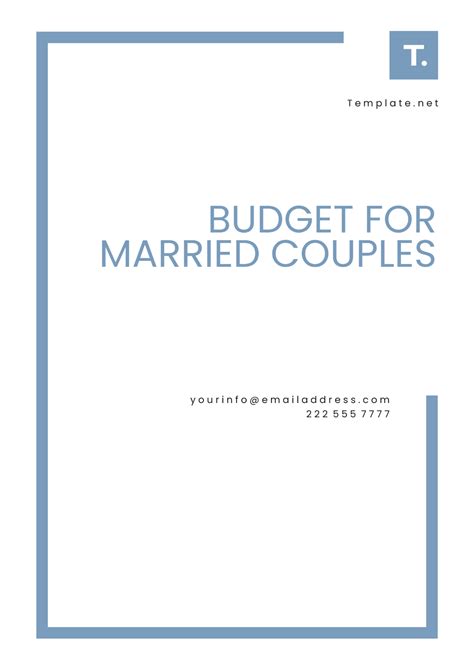 Free Household Budget Templates Editable And Printable