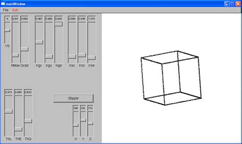 Raylinet Non Photorealistic Volume Rendering With Stippling