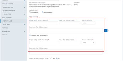 Vapt Sb Questionnaires Question Step Form Step Text Choice Response Type Ui Issue In