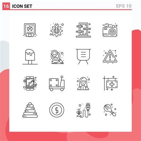 Set Of 16 Commercial Outlines Pack For Cold Love Fix Image Show