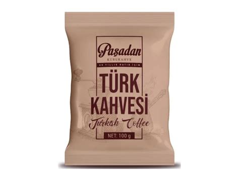 თურქული ყავა Paşadan 100 გრ Coffeehub Ge კოფიჰაბ ჯი